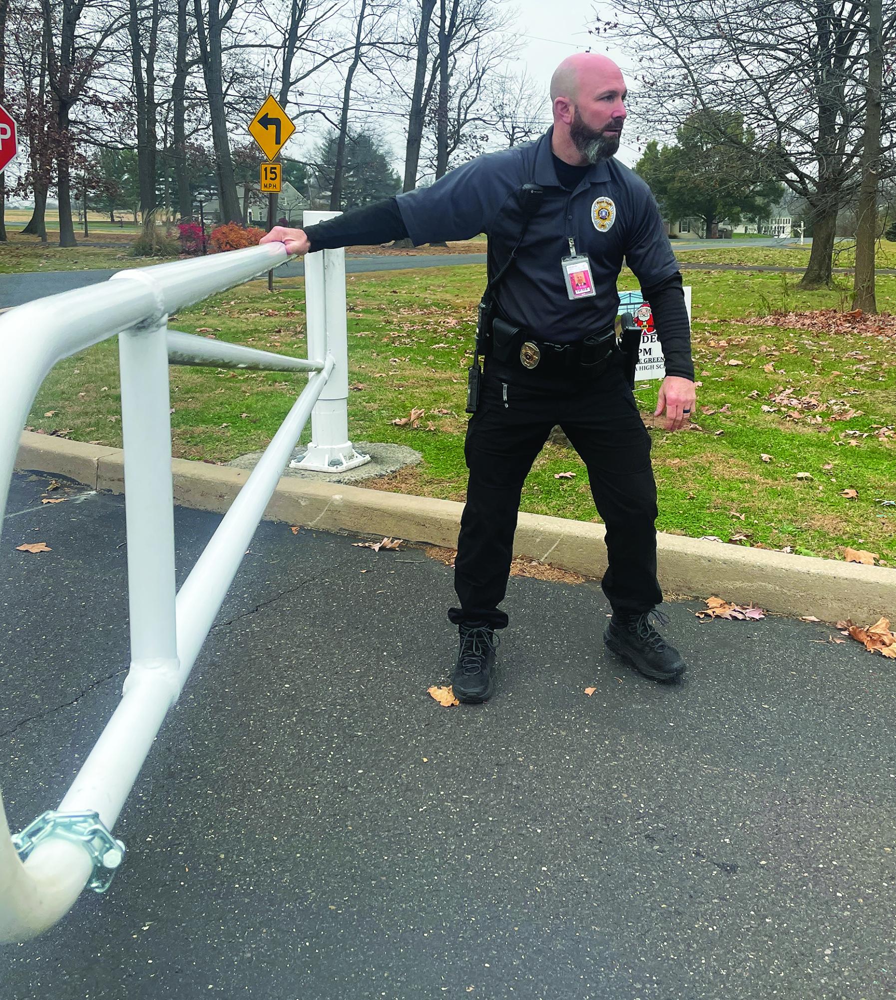 Halteman gate promotes safety, decreases traffic – The Arrowhead